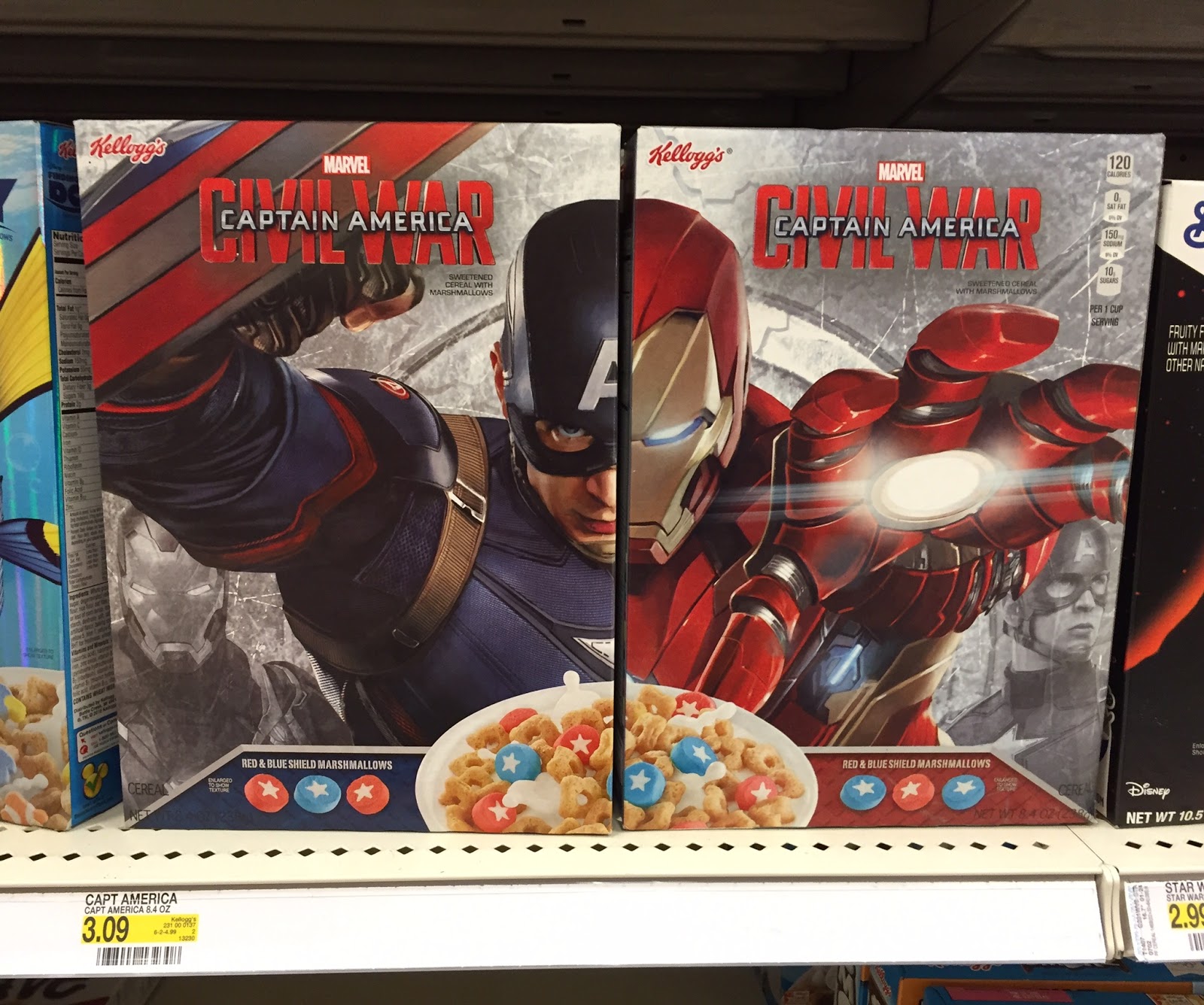 Captain America: Civil War Cereal / シビル・ウォー／キャプテン・アメリカ ~ I'm Made of ...