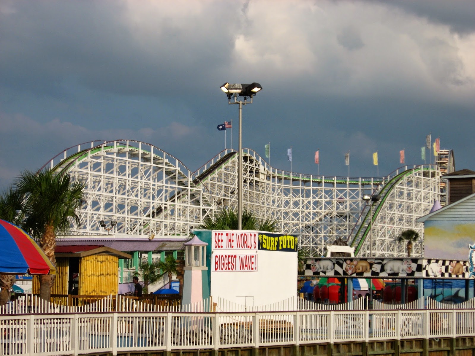 A look at the Swamp Fox at Family Kingdom, Myrtle Beach, SC | Coaster ...