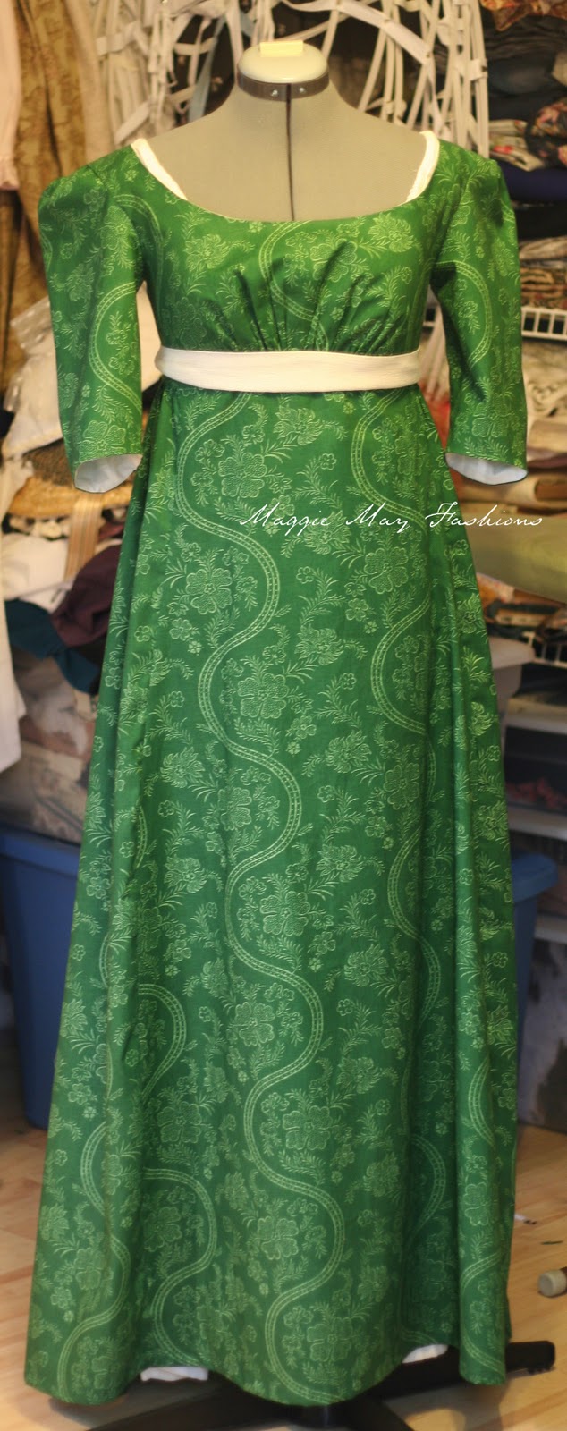 Regency Era day dress | Maggie May Clothing- Fine Historical Fashion