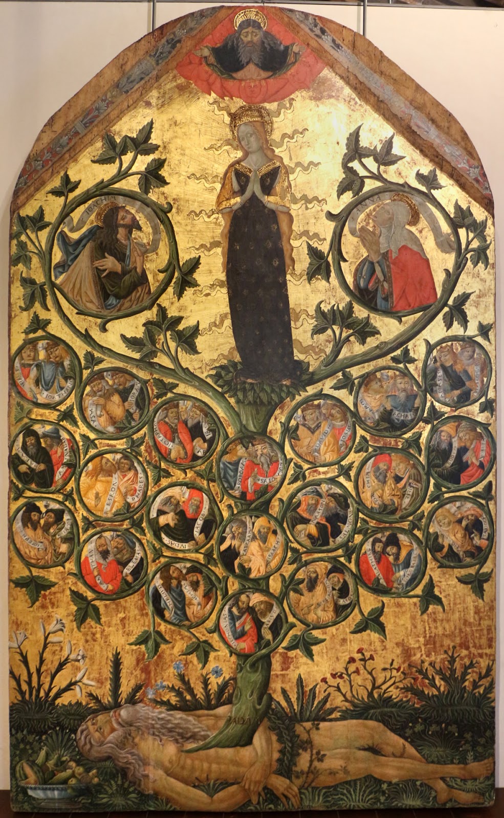 LA SIMBOLOGIA DELL'ALBERO DI JESSE DI MATTEO DA GUALDO - Polisemantica