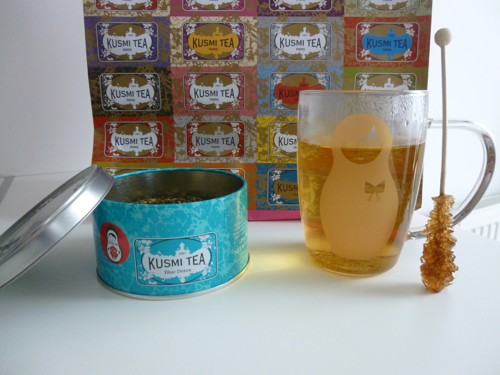 elleandbeauty: KUSMI TEA - BLUE DETOX