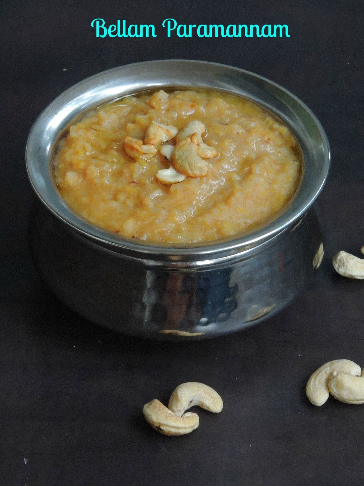 Bellam Paramannam/Annam Payasam/Andhra Fashion Jaggery Rice Pudding ...