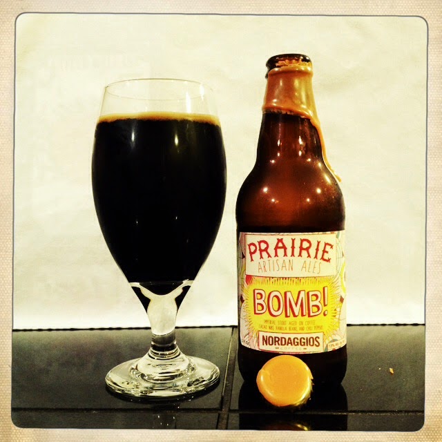 NorCal Beer Blog: Prairie Artisan Ales Bomb! Imperial Stout