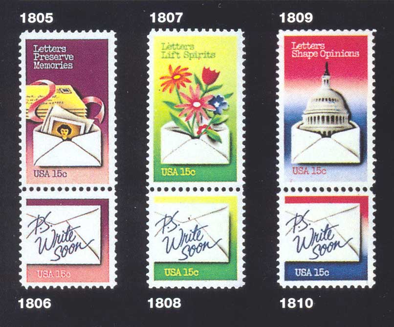 POSTCARDY The Postcard Explorer Write Soon Letter Writing Stamps POSTCARDY The Postcard Explorer Write Soon Letter Writing Stamps