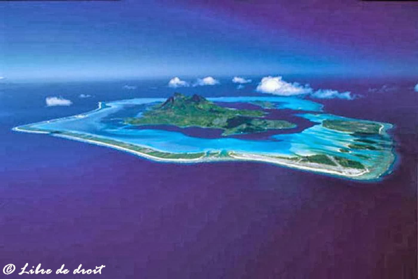 Tahiti, ses îles et autres bouts du monde: The island of Bora Bora
