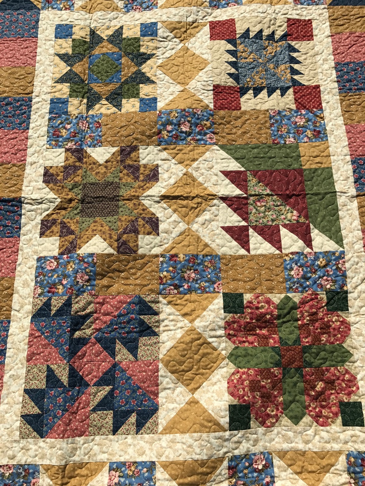 Wren's Nest: 2016 Finishes Quilts - Thimbleberries Sunrise - #20