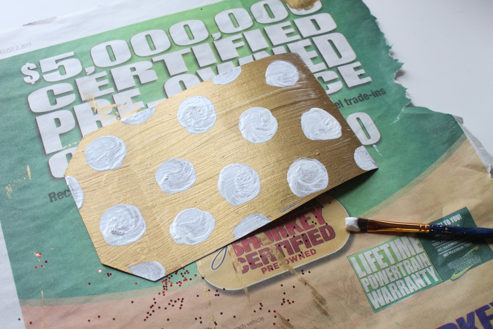 EAT+SLEEP+MAKE: Upcycled Cardboard Gift Tags (3 Ways)