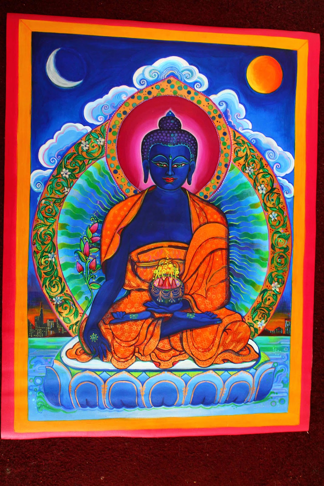 Suvanna's Cancer Blog 1: Medicine Buddha