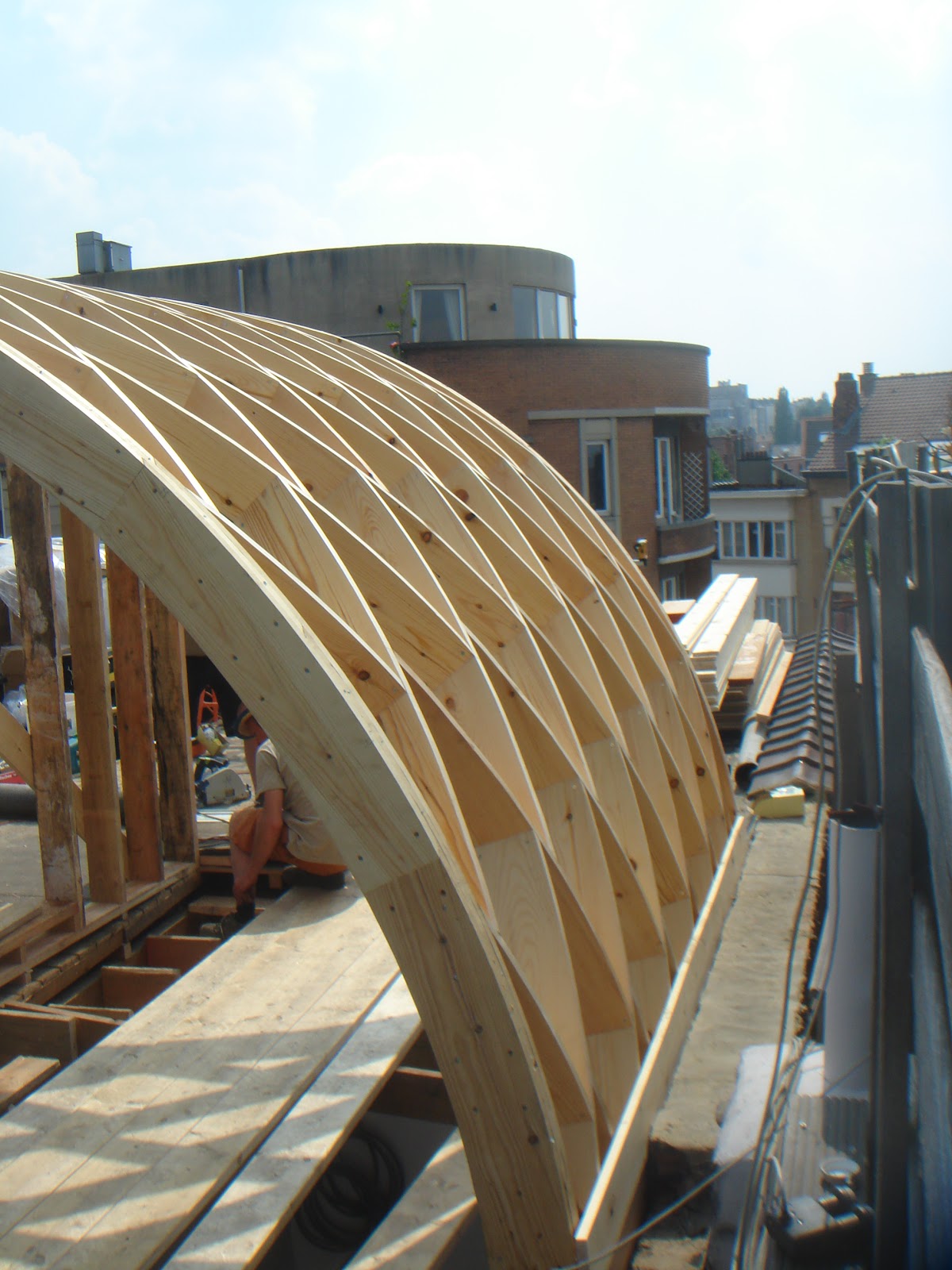 HoBo Constructions: Charpente en Résille