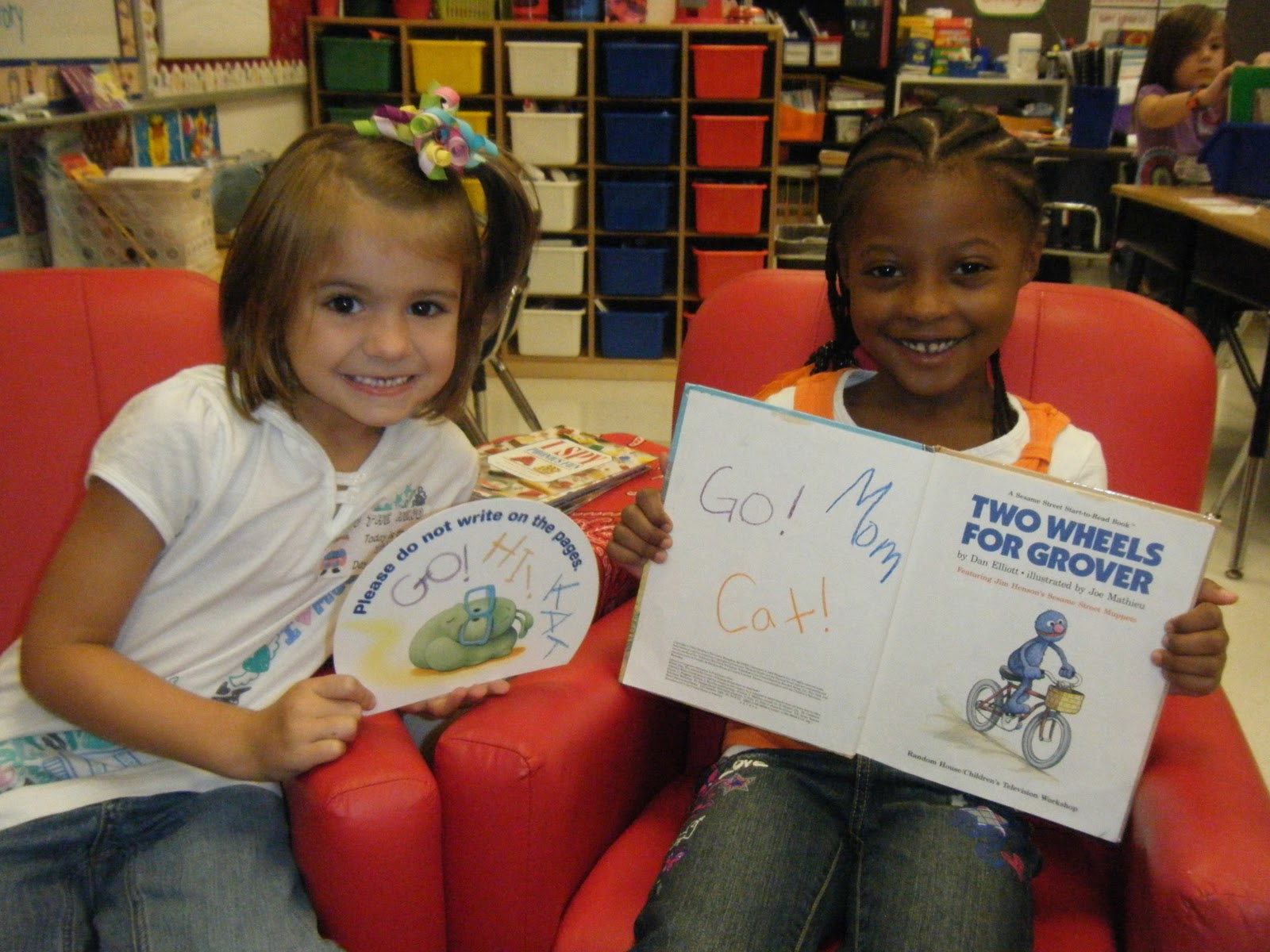 Ms. M.'s KG Class: Mr. Wiggles: Book Care