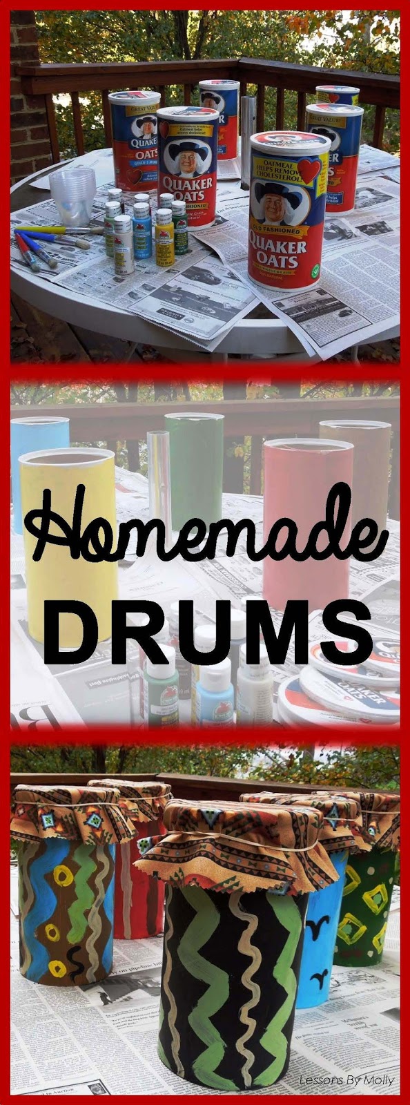 Lessons by Molly: homemade-musical-instruments