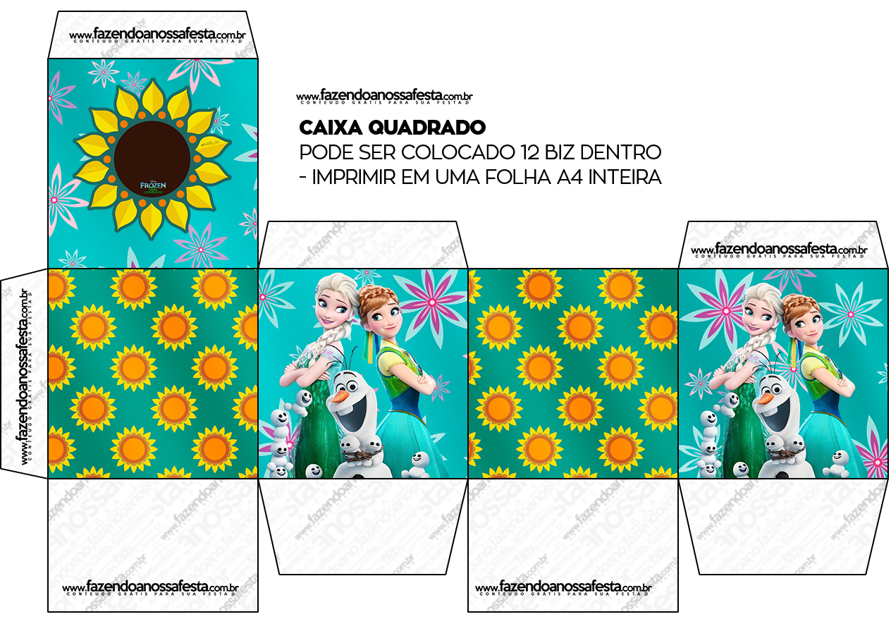 Frozen Fiebre Congelada: Cajas para Imprimir Gratis. - Ideas y material ...