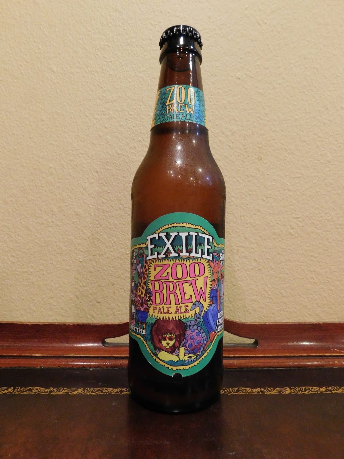 Doing Beer Justice: Exile Zoo Brew Pale Ale