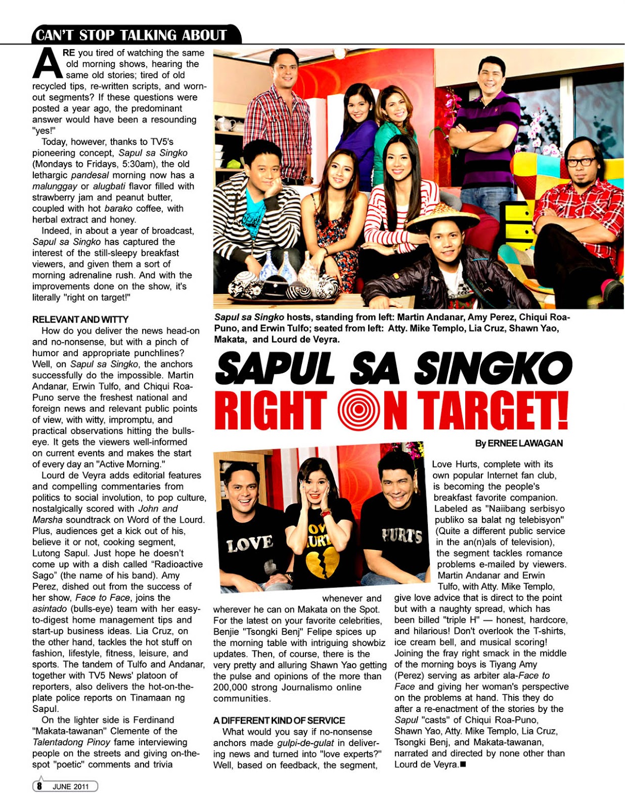 ALAM MO BA 'TO? (Do You Know This?): TV Review: Sapul sa Singko - Right ...
