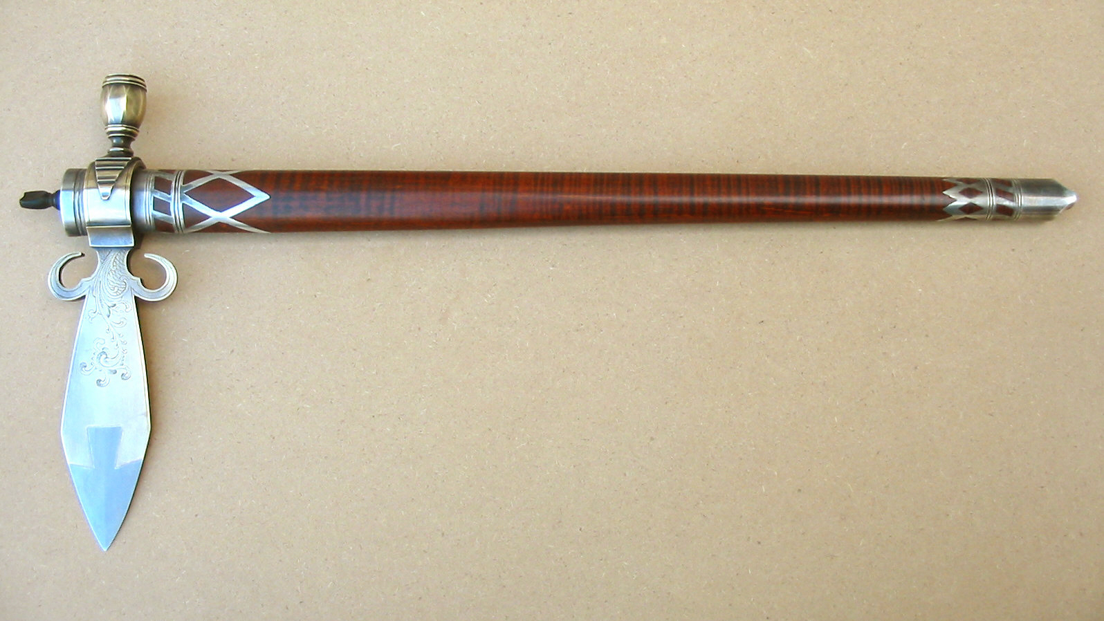 Contemporary Makers: Brass Spontoon Tomahawk by Mike McHugh