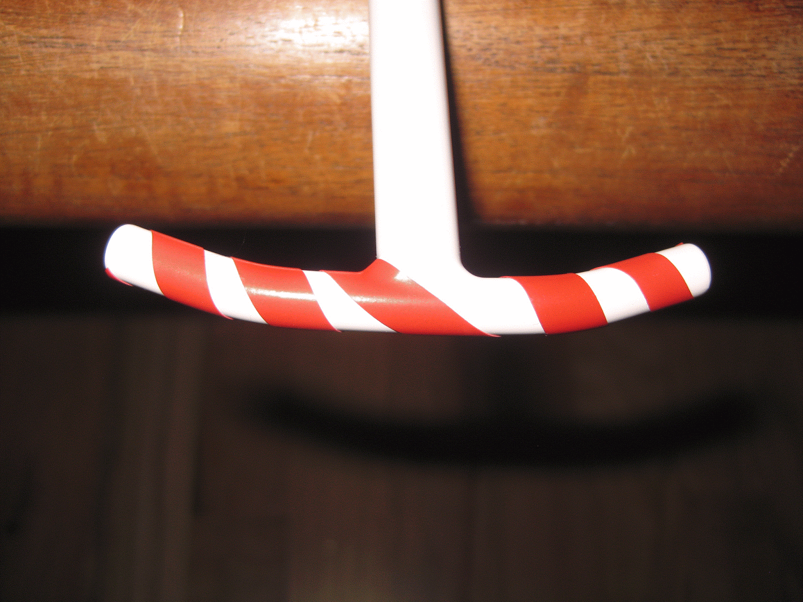 E's Van's RV-14A: Interior. Canopy release handle painted.