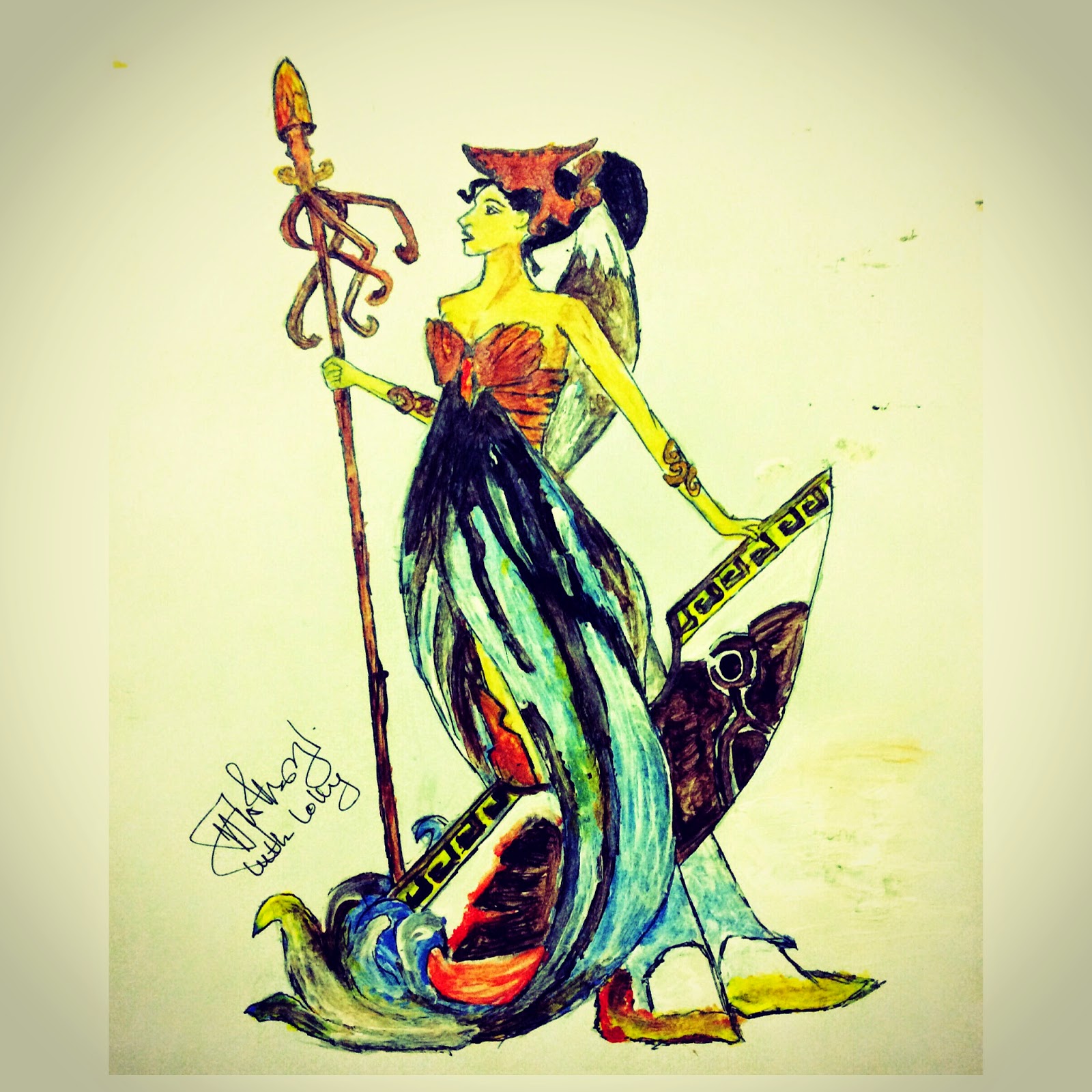 GALERIKU: Dewi Athena (Mitologi Yunani Kuno)