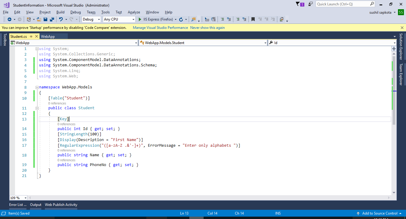 Models In Asp.net MVC