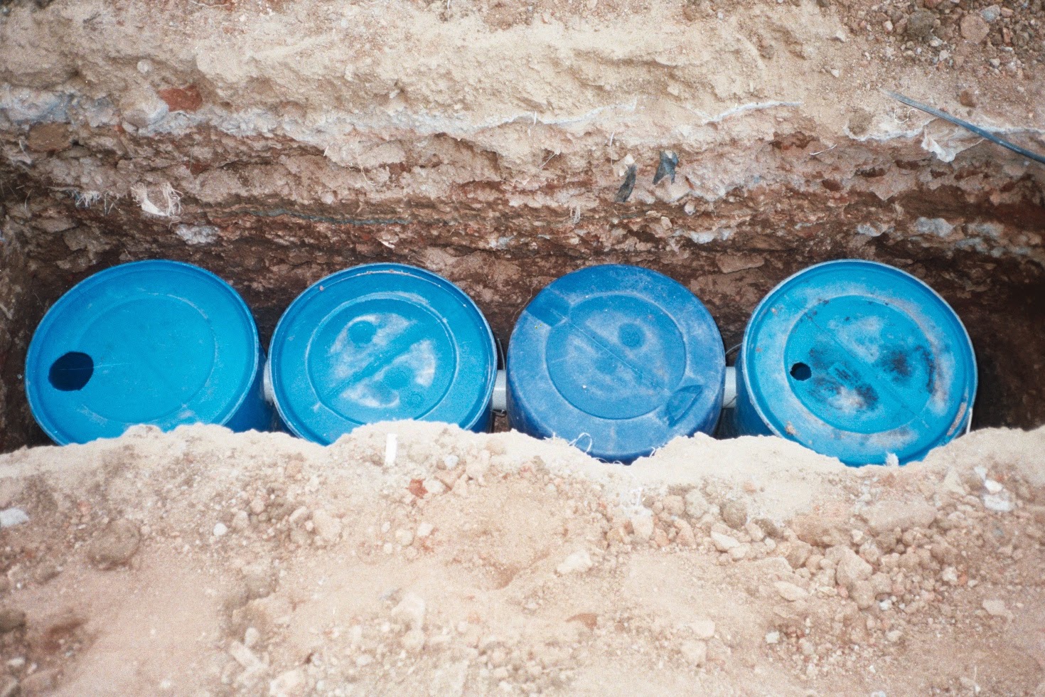 RainManSpeaks from Bangalore: Plastic Barrel system to safeguard the ...