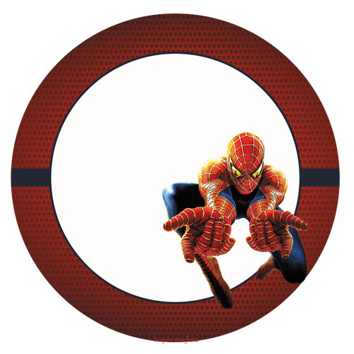 Spiderman: Free Printable Labels, Free Party Printables and Invitations ...