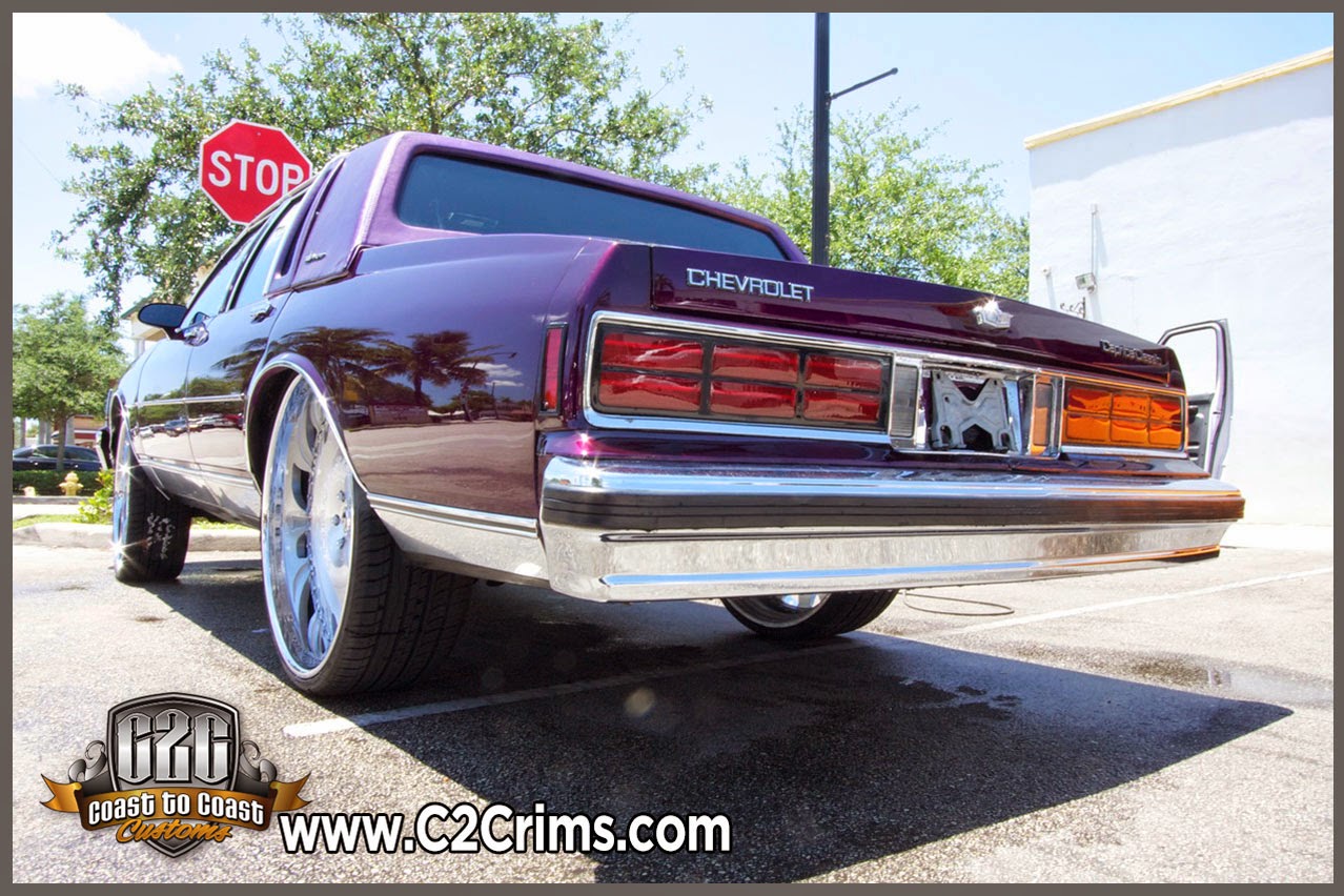 C2C Rims: Squat Regal & Grape Ape Box Chevy Squatin on 28" Forgiato Enzo's