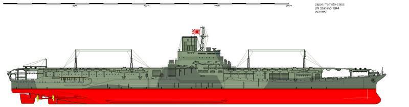 WARSHIPSRESEARCH: Japanese battleship Yamato and carrier Shinano