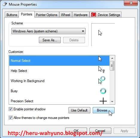 Buat dan Edit Animasi Mouse Pointer dengan Ani Tuner - MOKLET BEST ...