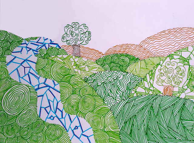 Educación Artística: Dibujos con líneas