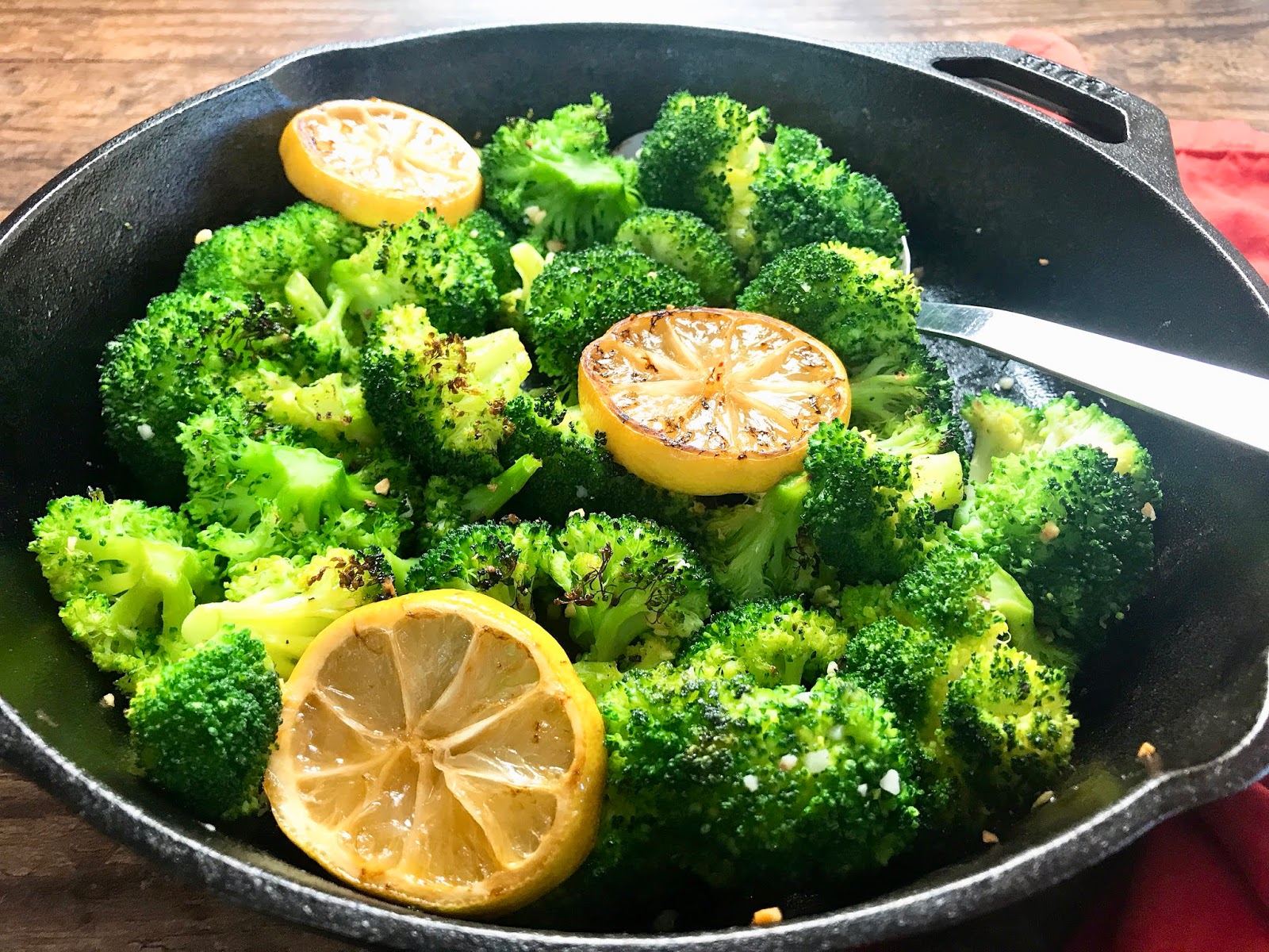 Roasted Garlic-Lemon Broccoli