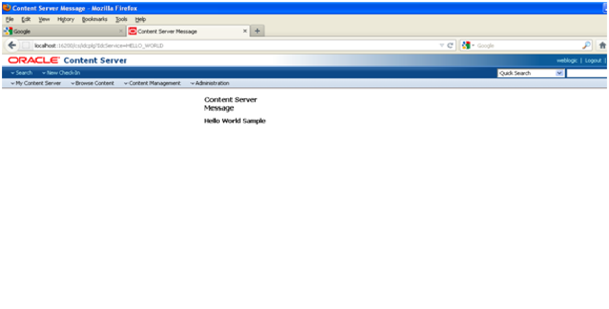 UCM in Details: How to create Custom Service Component in Oracle UCM 11g