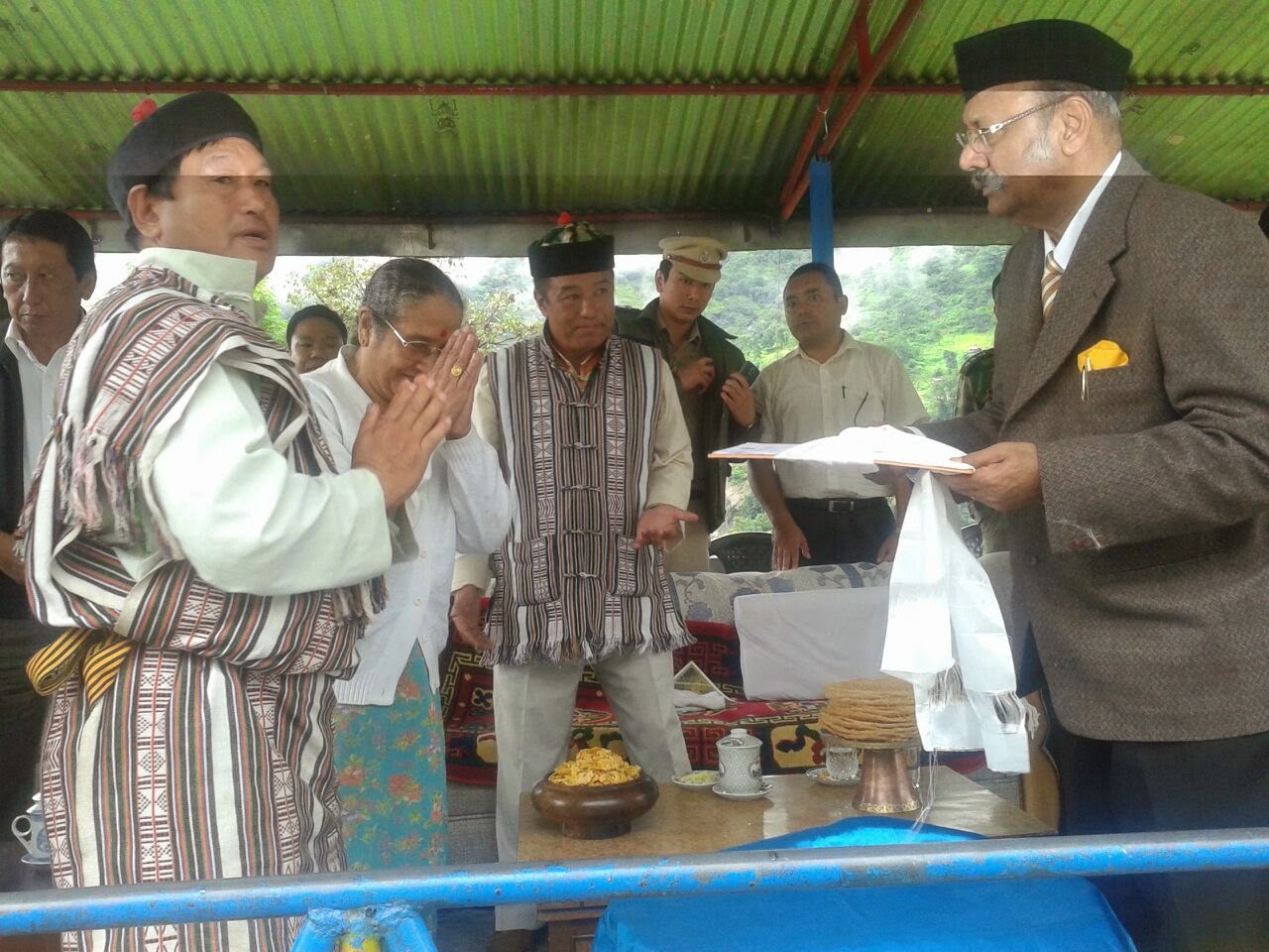 Sikkim NOW!: Governor begins 3-day tour of north Sikkim, assures to ...