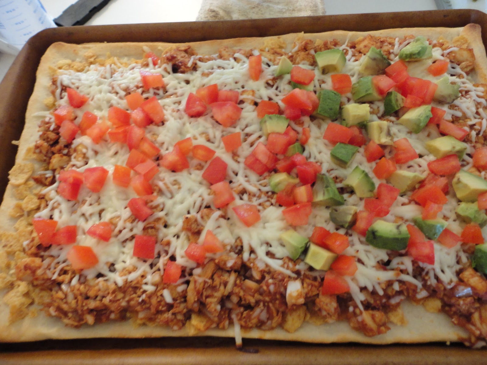 A Pirate's Journey in the Kitchen: Chicken Mole Pizza