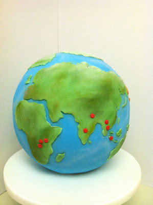 Eat Cake Be Merry: Globe Cake