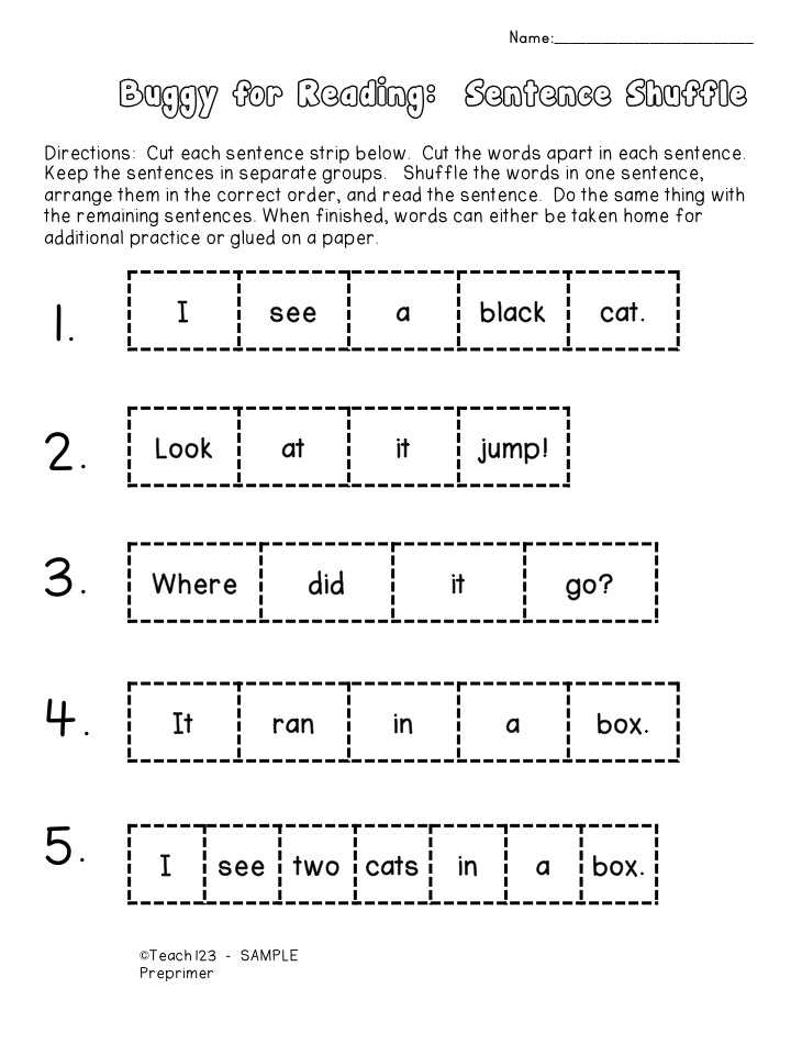 New addition to Buggy for Reading | Teach123