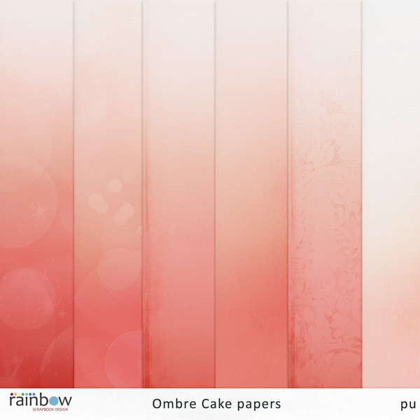 rainbow-gimpscrap: Ombre papers freebie