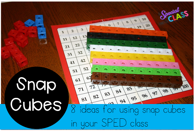 A special kind of class: Math Manipulative Monday - Snap Cubes