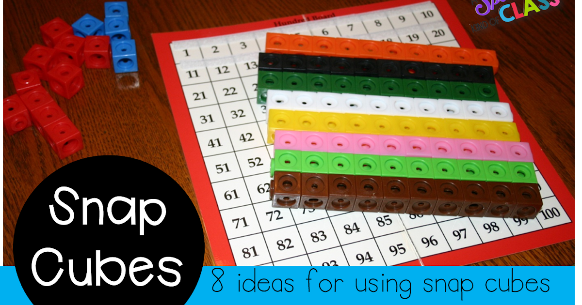 A special kind of class: Math Manipulative Monday - Snap Cubes
