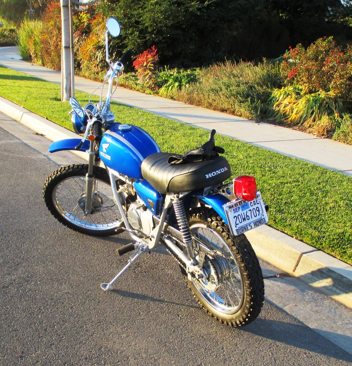 1969 Honda SL90: Ride Time