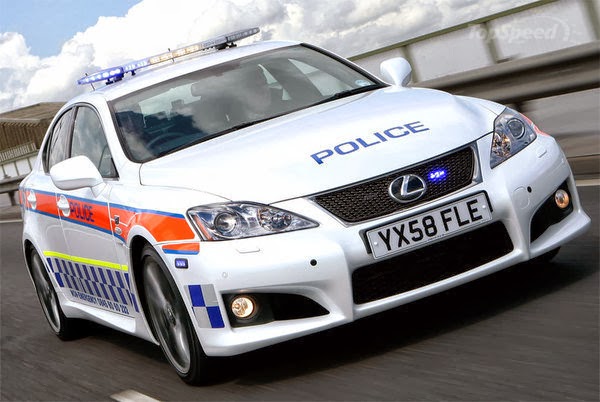 Lexus IS-F Highway Police Patrol Car
