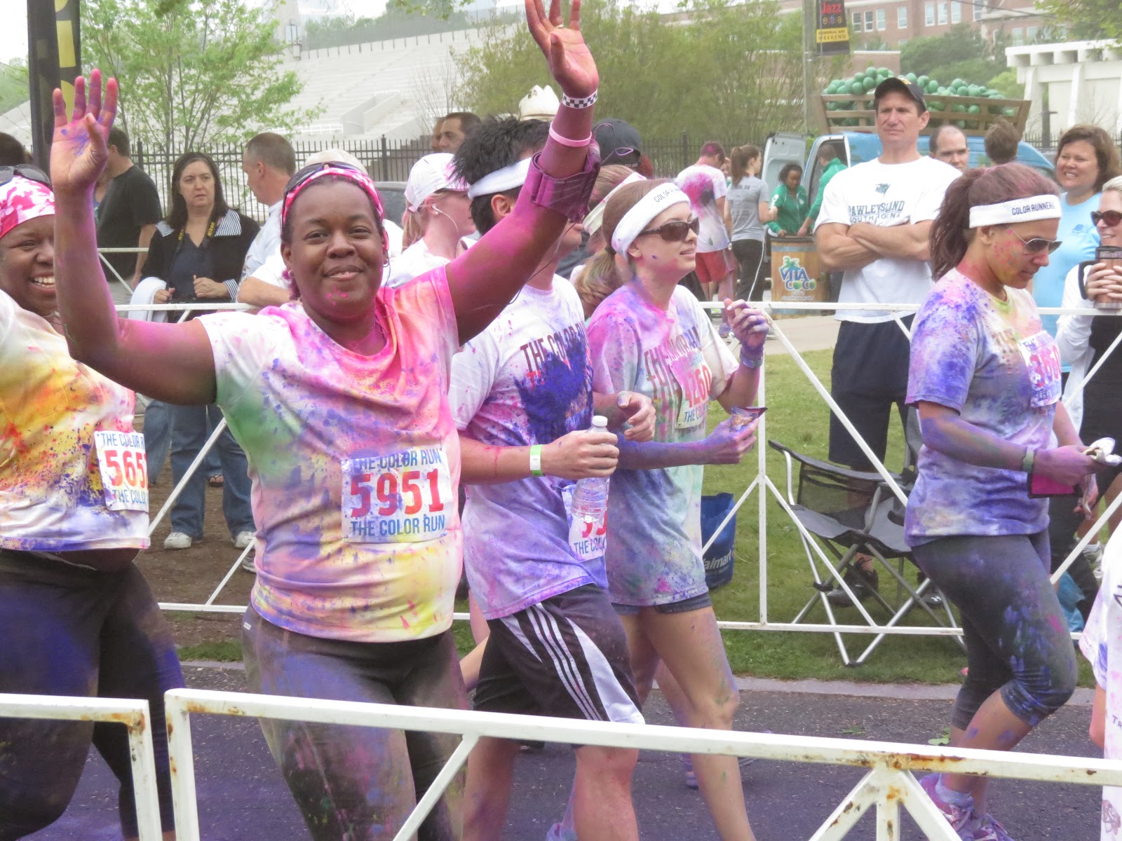 The Blessed Mom Of 3: The Color Run Atlanta 2012~ 5k Race