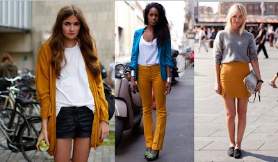 Moda e Gestão - Imagem Pessoal e Negócios: Tendência: Cor mostarda