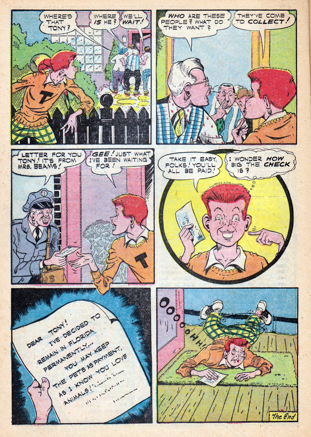 Four-Color Shadows: Pets or Pests-Power Comics-1945