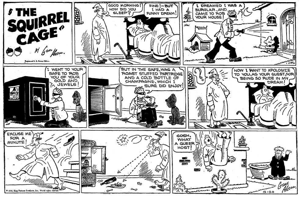 Screwball Comics: Gene Ahern's First Squirrel Cages and the Birth of ...