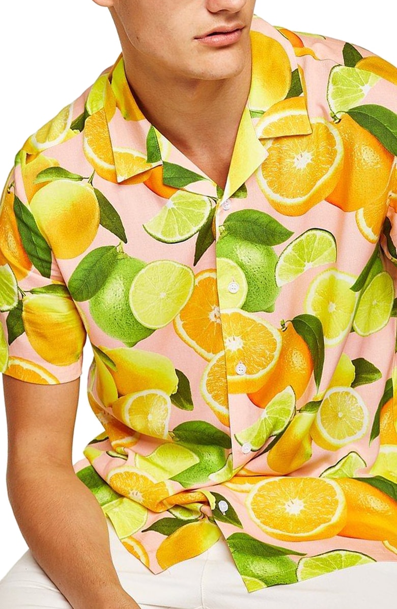 What Would YOU Make With This Lemon-print Fabric? | male pattern ...