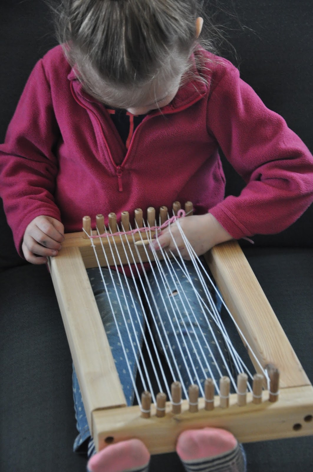 Wooden Weaving Loom