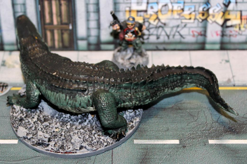 Vampifan's World of the Undead: Resident Evil 2 Giant Alligator & Giant ...