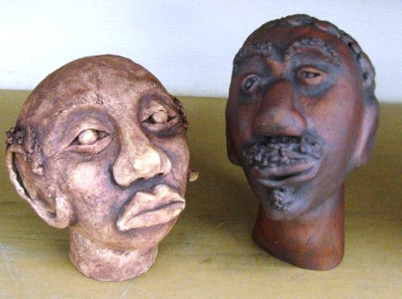 ARTISUN: Realistic Clay Heads that Rattle - Student Work