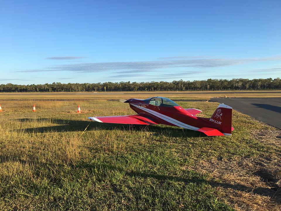 Central Queensland Plane Spotting: Bushby Mini Mustang II VH-LUK Parked ...