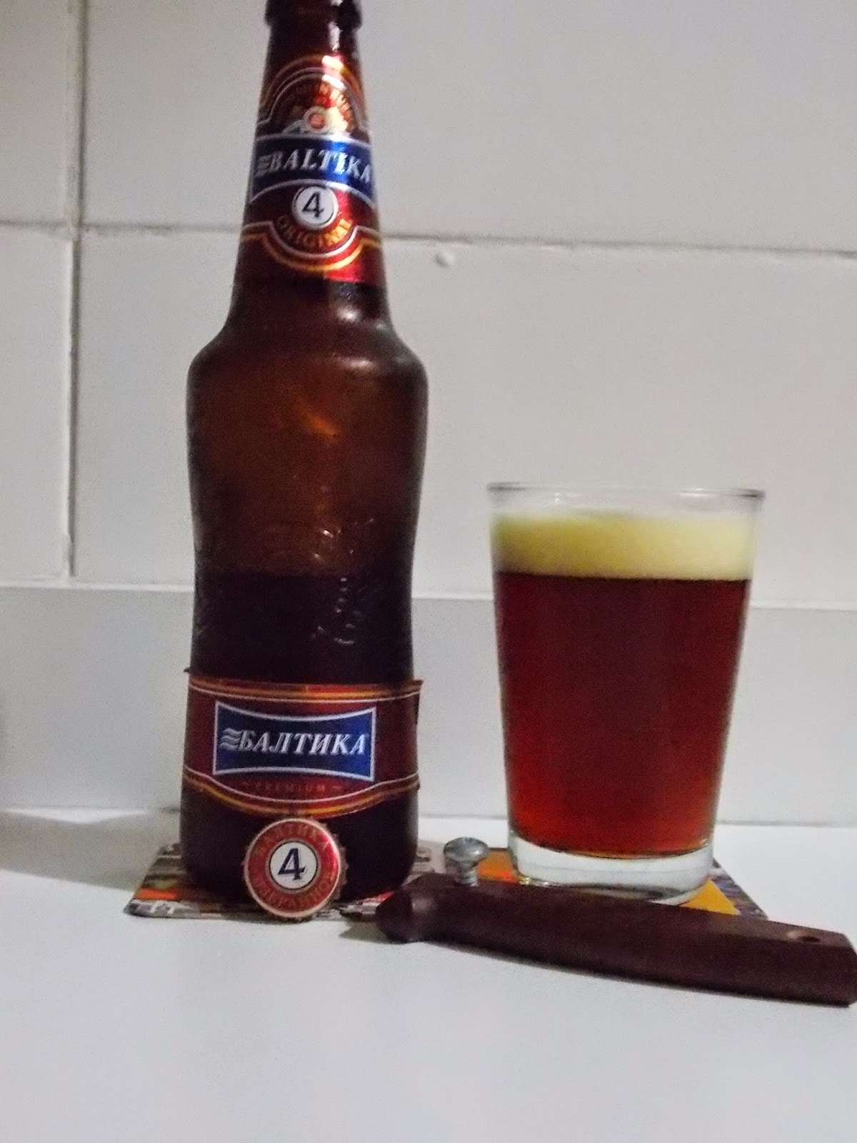 Baltika 4 Original - Degustação nº 214 – NINKASI BEER CLUB