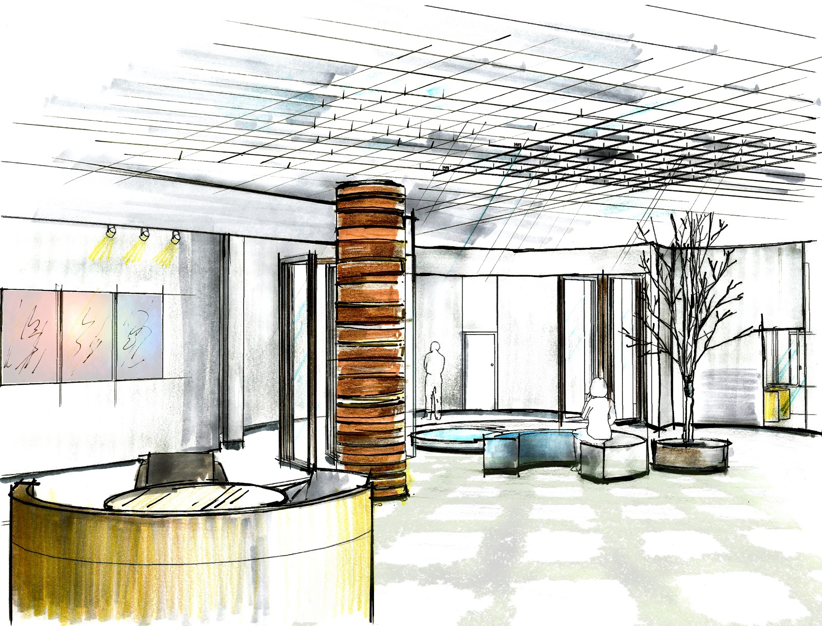 Interior design studio IV blog: Schematic design
